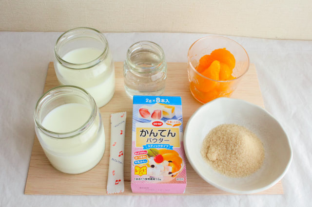 【材料4つのレンチン5分】安くて簡単♪たくさん作れる「みかん牛乳寒天」にトライ！ひんやりフルフル～♡｜ニフティニュース